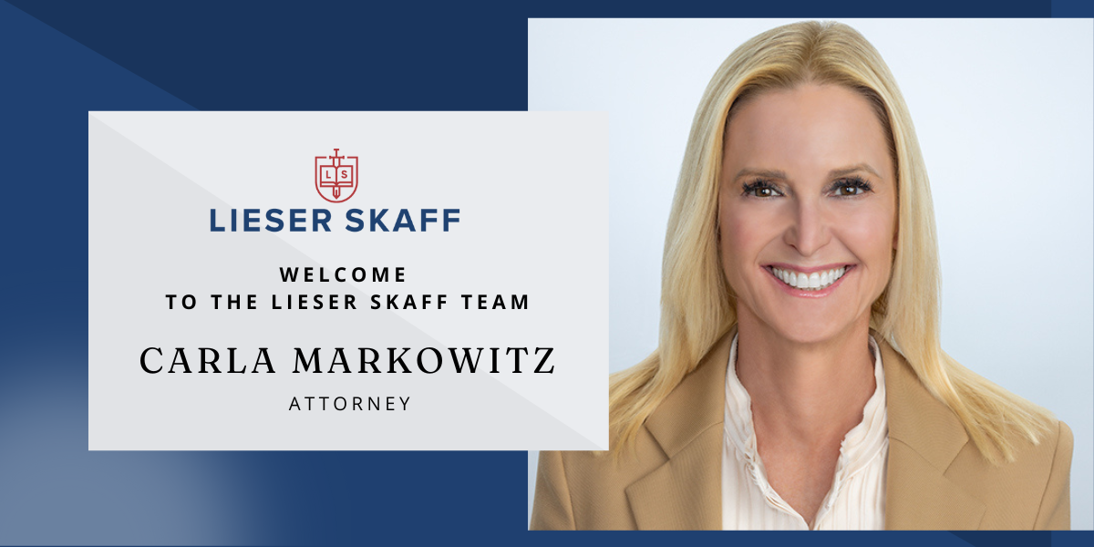 Attorney Carla Markowitz Joins Lieser Skaff